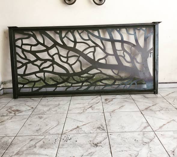 CNC Cut Balcony Railings - Çelik Door